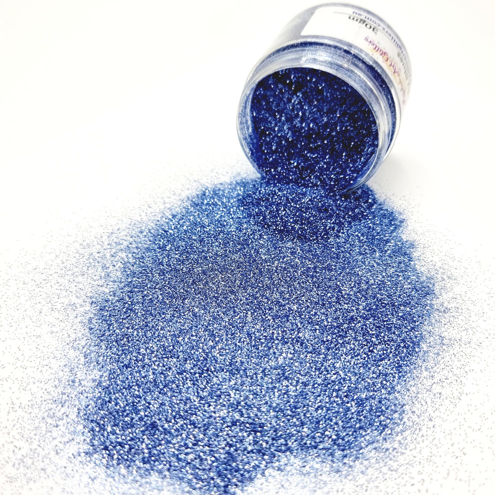 Moody Blues Ultra Fine Blue Glitter – Mystic Art Glitters