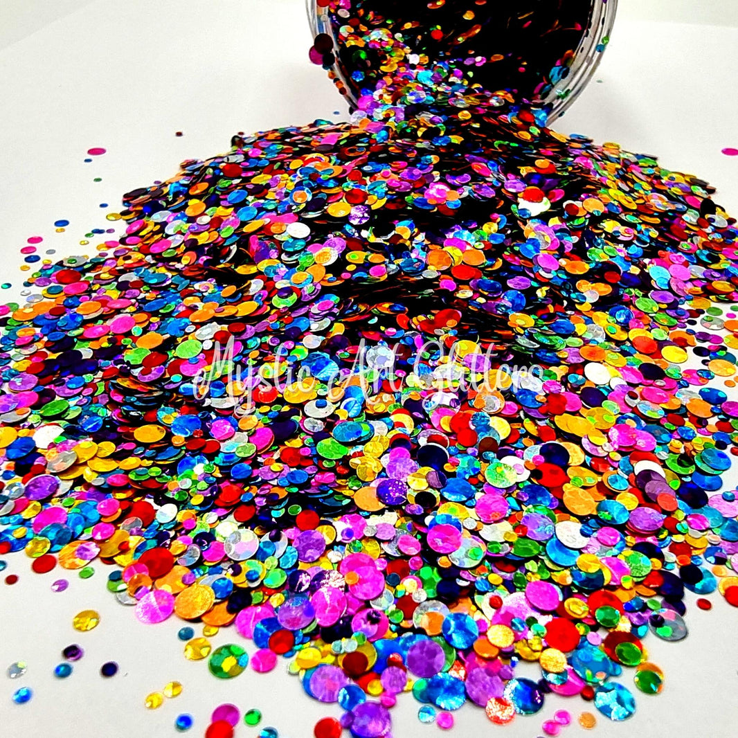 ROUND / CIRCLE GLITTER – Mystic Art Glitters