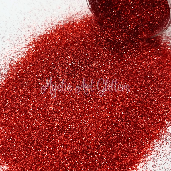 Valentine Ultra Fine Red Glitter – Mystic Art Glitters