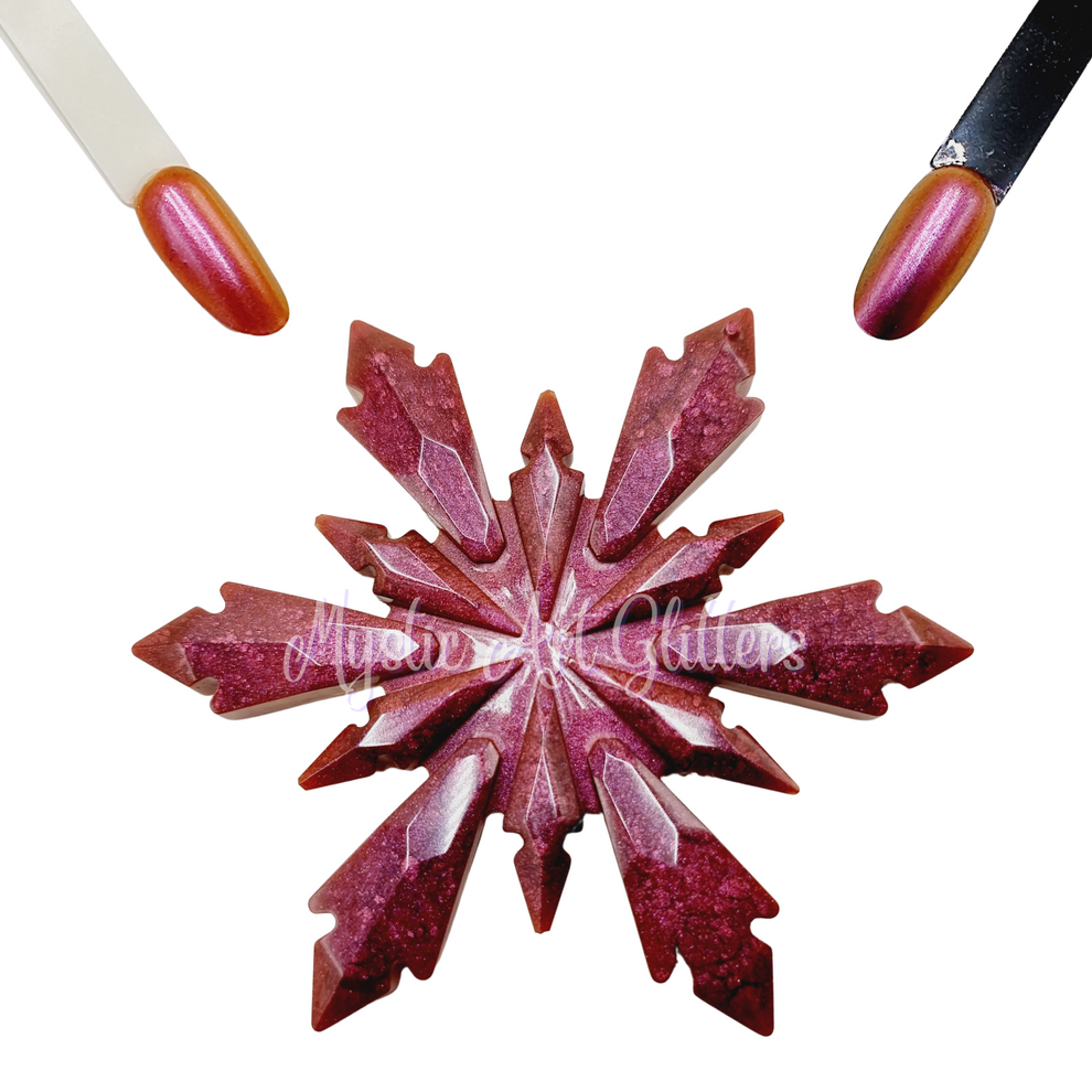 Mica Powder - Pink + Copper + Red Shift – Mystic Art Glitters