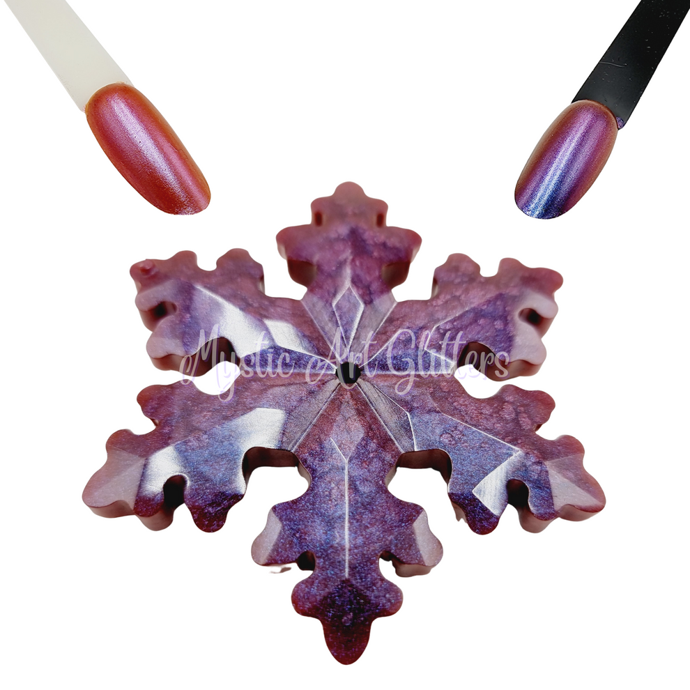 Chameleon Mica Powder Burgundy + Purple + Blue Sparkles – Mystic Art ...