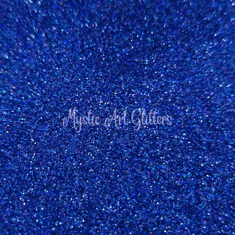 Grace Ultra Fine Holographic Dark Blue Glitter – Mystic Art Glitters