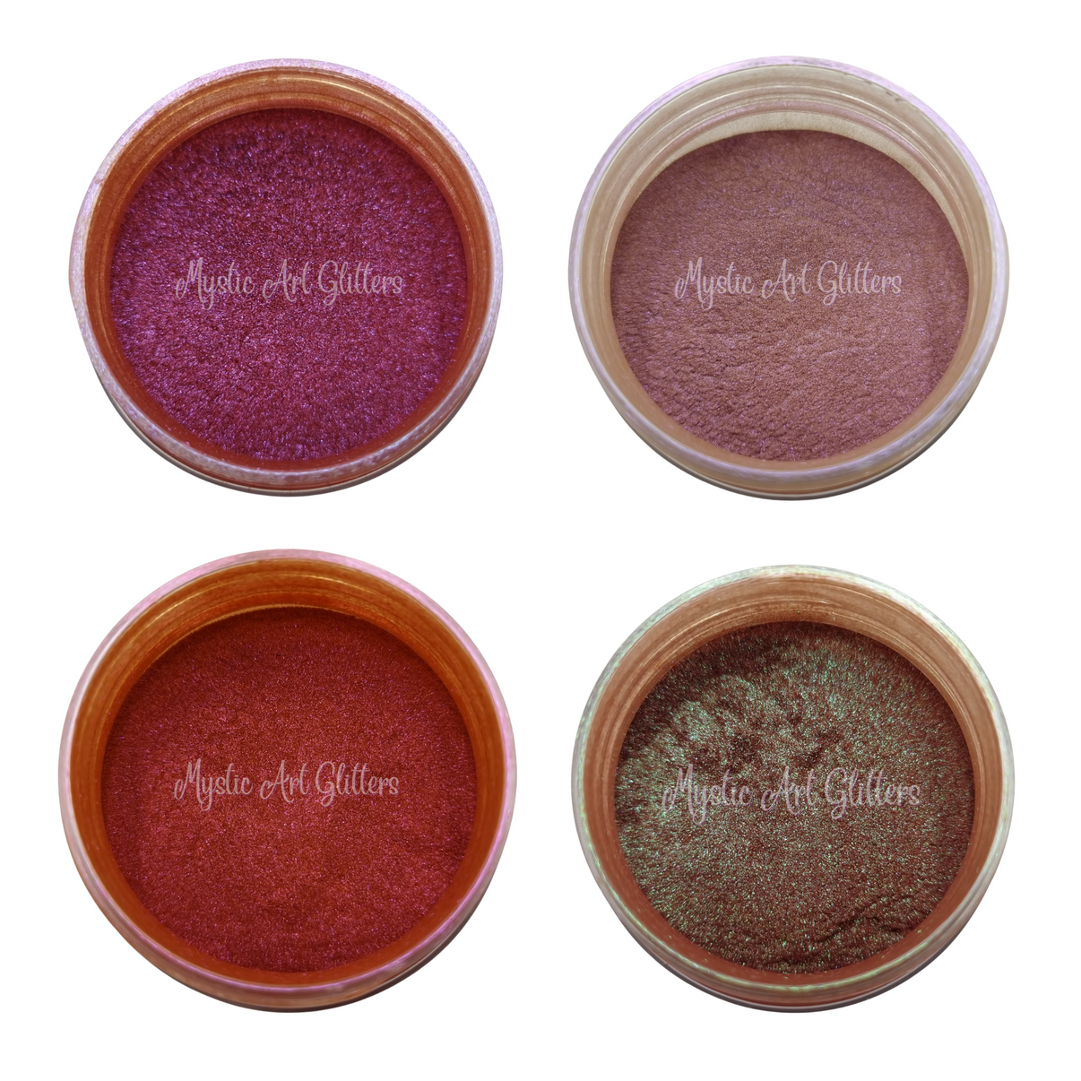 Mica Powder Bundle - Pinks – Mystic Art Glitters
