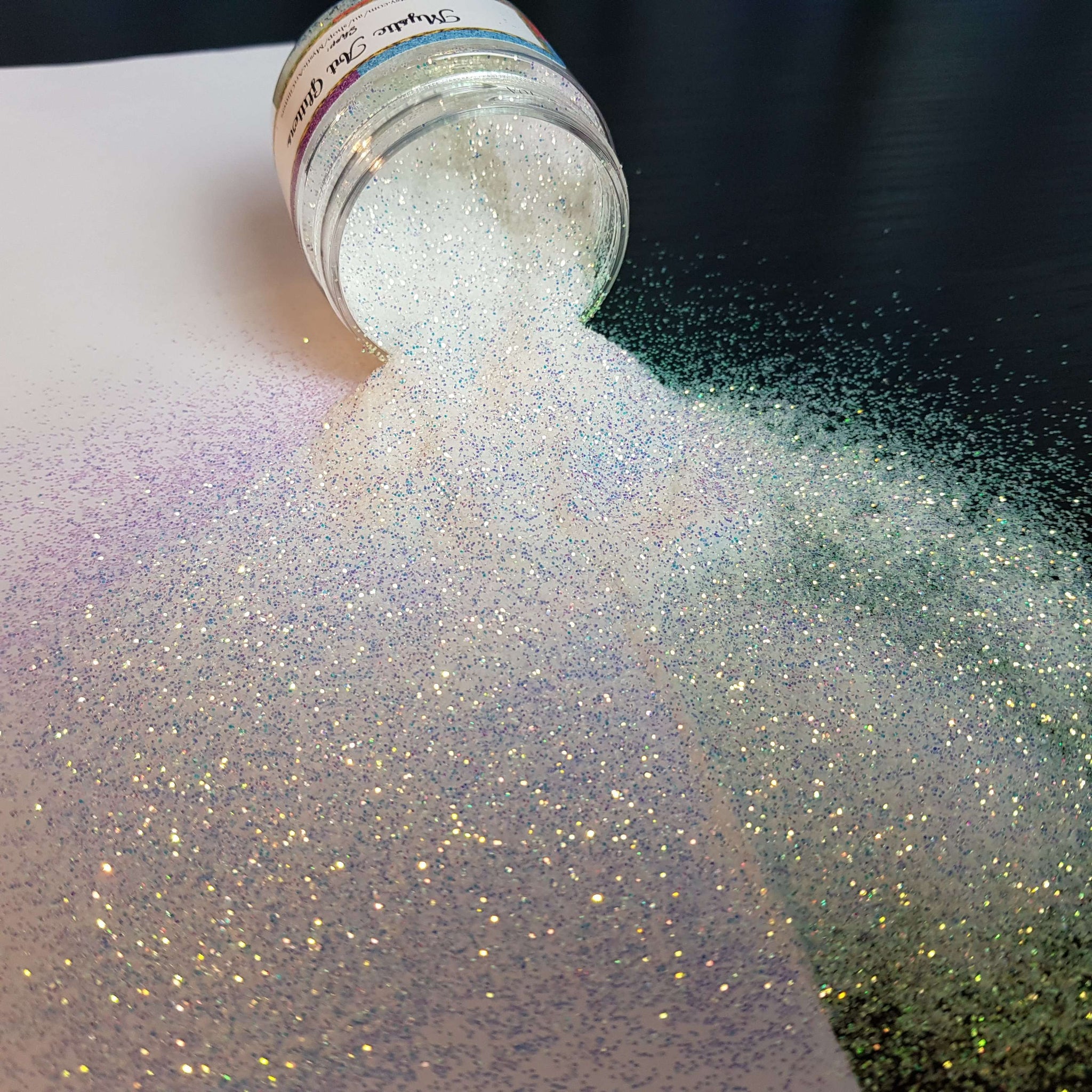 Mystic Pearl White Wholesale Very Fine Iridescent Glitter – Mystic Art ...